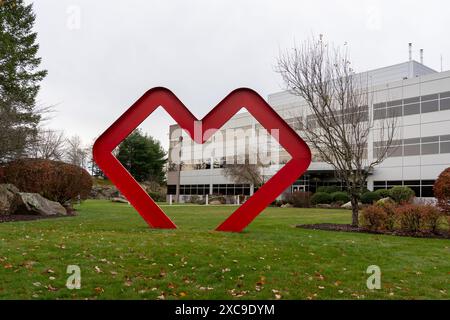 The office building of CVS Health at its Corporate Headquarters at 1 ...