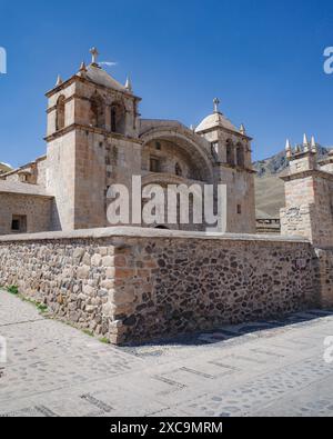 Sibayo, Peru - Dec 5, 2023: Colonial Church Iglesia de Sibayo in the ...