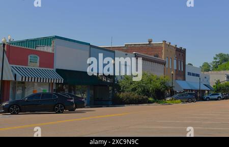 East Railroad Avenue, Crystal Springs, Copiah County, Mississippi Stock ...