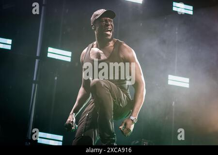 Stormzy performing at PipFest 2024 in Oslo Stock Photo - Alamy