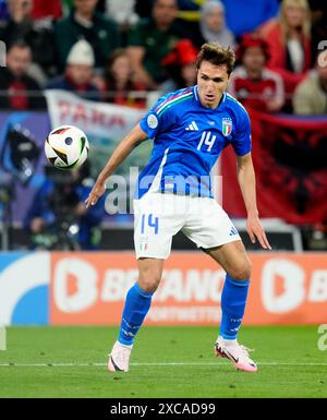Italy’s Federico Chiesa during the Euro 2024 soccer match between Swiss ...
