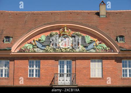 Coat of arms entrance, Citadel, Spandau, Berlin, Germany, Wappen ...