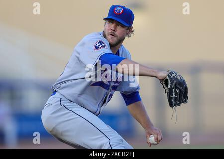 Biloxi, Mississippi, USA. 15th June, 2024. Biloxi infielder Ben ...
