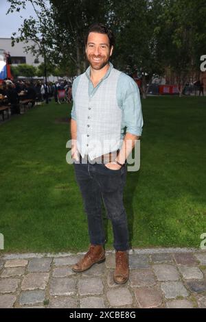Patrick Fernandez bei der Ankunft zum EM-Public-Viewing EM ...