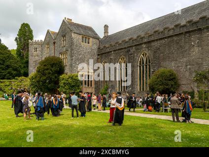 Graduation event, Schumacher College, Dartington Hall estate, Totnes ...