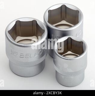 Socket spanners, Industrial hand tool Stock Photo - Alamy