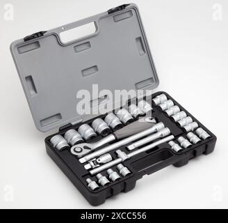Socket spanners, Industrial hand tool Stock Photo - Alamy