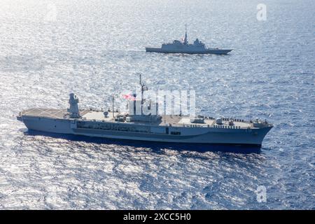 PHILIPPINE SEA (June 14, 2024) - U.S. Navy 7th Fleet Flagship USS Blue ...