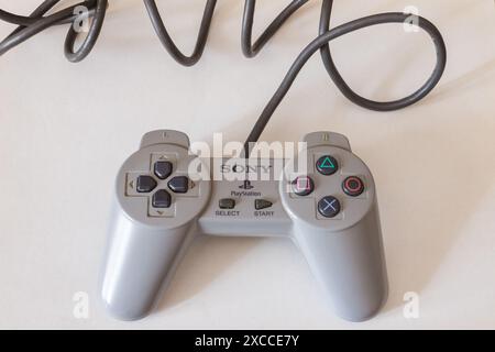 Sony Playstation controller from the 1990s Stock Photo - Alamy