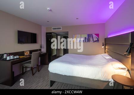 Premier Inn double room Stock Photo - Alamy