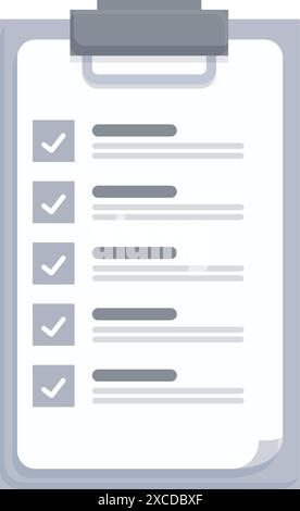 Checklist with check marks showing tasks completed, to do list concept Stock Vector Image & Art ...
