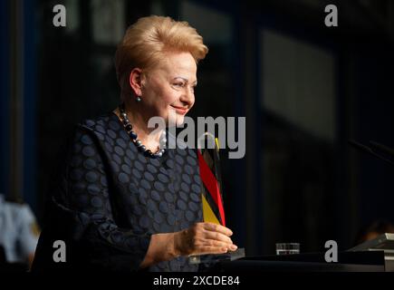Geisa, Germany. 16th June, 2024. Former Lithuanian President Dalia ...