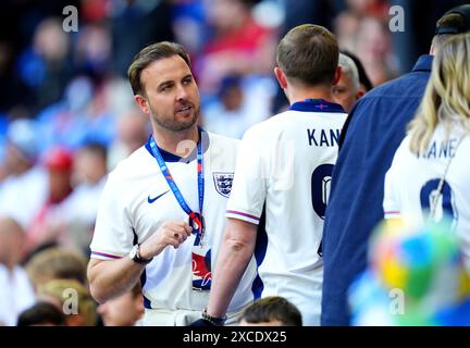 Charlie Kane, the brother of England's Harry Kane, in the stands at the ...