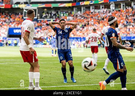 HAMBURG, GERMANY - JUNE 16: Tijani Reijnders of Netherlands during the ...