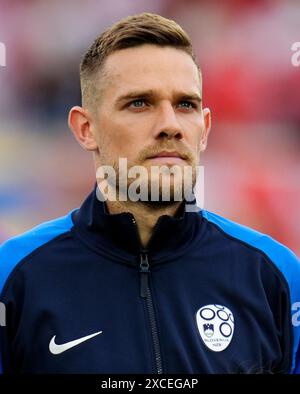 Slovenia's Timi Elsnik during the UEFA Euro 2024 Group C match at the ...