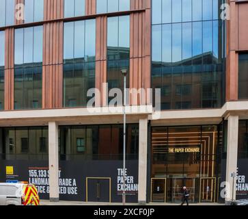 Modern office development Belfast Paper Exchange building facade ...