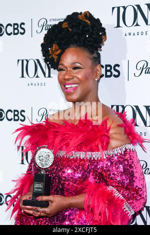 Ny. 16th June, 2024. Kecia Lewis at arrivals for The 77th Annual Tony ...