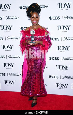 Ny. 16th June, 2024. Kecia Lewis at arrivals for The 77th Annual Tony ...