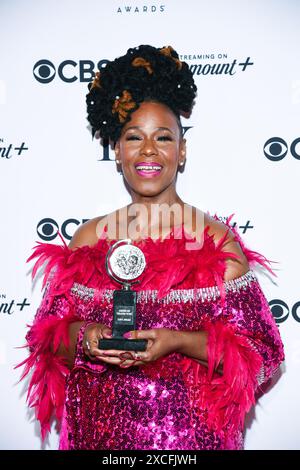 Ny. 16th June, 2024. Kecia Lewis at arrivals for The 77th Annual Tony ...