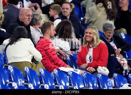 Kate Kane, wife of Harry Kane following the FIFA World Cup Group L ...