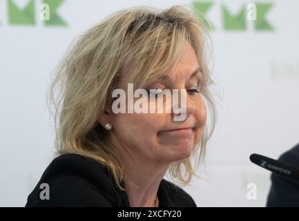 14 June 2024, Saarland, Völklingen: Sabine Döring (at the back, State ...