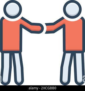 Icon for introduce,familiarize Stock Vector Image & Art - Alamy