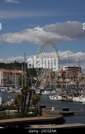 Cap D'Ague Harbour Stock Photo - Alamy
