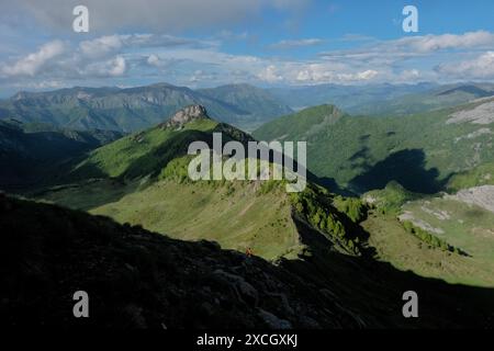 Views from the Popadija Ridge, Prokletije National Park, Accursed ...