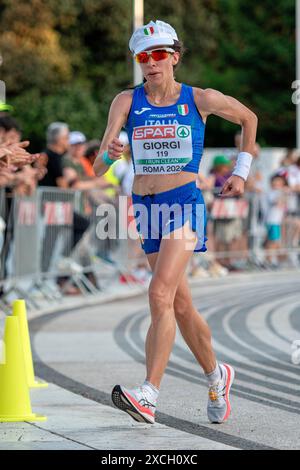Eleonora Anna Giorgi (Italy) during the 20Km race walk women of ...