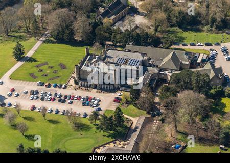 aerial photo of cave castle taken from 1500 feet Stock Photo - Alamy