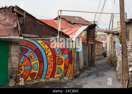 Kond street art gallery, Yerevan, Armenia Stock Photo - Alamy