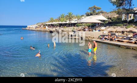 Therme von Kallithea, Quelle von Kallithea, Insel Rhodos, Griechenland ...