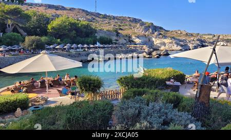 Therme von Kallithea, Quelle von Kallithea, Insel Rhodos, Griechenland ...