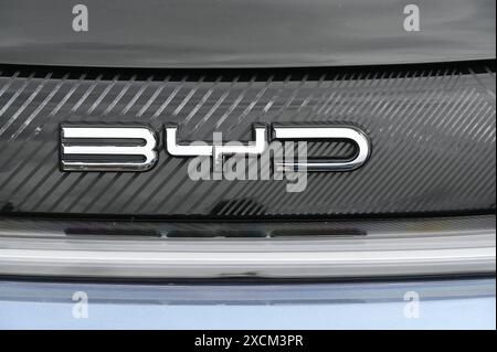 Logo, Schriftzug des chinesischen Automobilhersteller BYD, BYD Auto ...