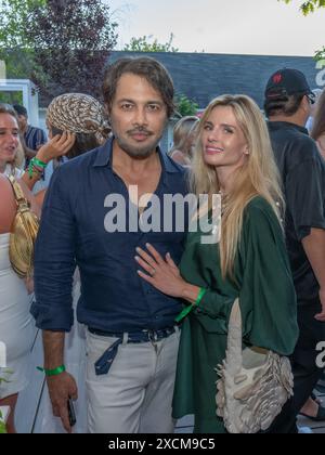 attends Nitin Gambhir and Elena Ulansky Labor Day Weekend house party ...