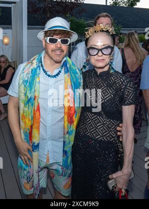 Robin Cofer attends the Opening of Ketchy Beach at Capri Hotel in ...