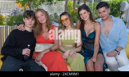 Estee Briceno attends the Opening of Ketchy Beach at Capri Hotel in ...
