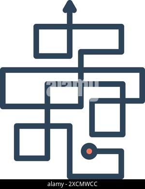 Icon for complicated,complex Stock Vector Image & Art - Alamy