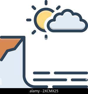Icon for shore,basis Stock Vector Image & Art - Alamy
