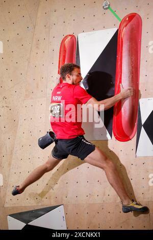 Pfungstadt, 15. 06. 2024 Deutsche Meisterschaften Bouldern Damen Finale ...