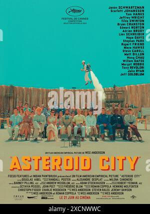 Asteroid City Film poster Stock Photo - Alamy