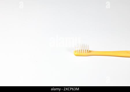 modern colorful Disposable toothbrushes isolated on white background ...