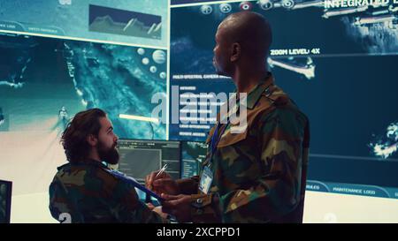 Navy captain oversees collecting important data for a national defense ...