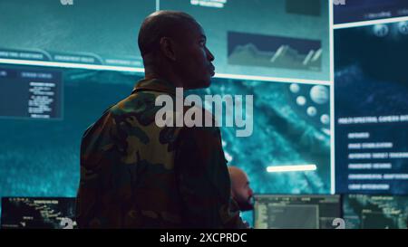 General of the army overseeing special reconnaissance mission in ...