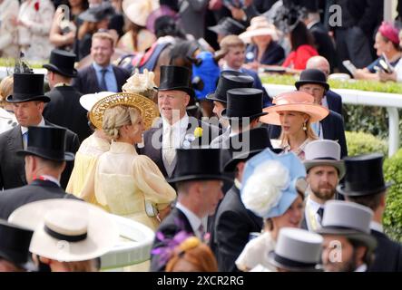 Mike Tindall on day one of Royal Ascot at Ascot Racecourse, Berkshire ...