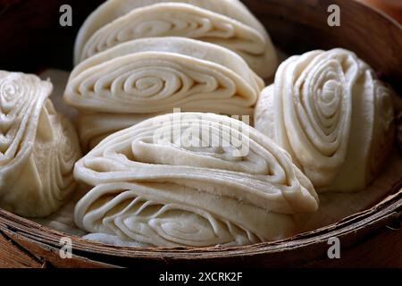 The Hanamaki are very similar to steamed buns, but in roll form Stock ...