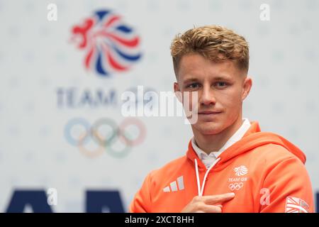 Tim Nurse during a Team GB kitting out session for the Paris Olympics ...