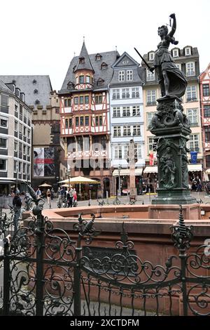 Frankfurt New Old Town, Germany Stock Photo - Alamy