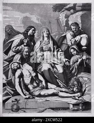 *Lamentation of the Dead Christ* is a painting depicting the mourning of Christ's death, often ...