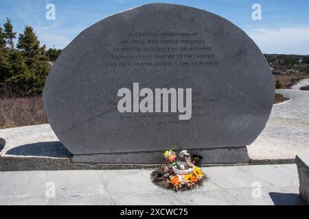 Swissair Flight 111 Memorial in Peggy's Cove, Nova Scotia, Canada Stock ...